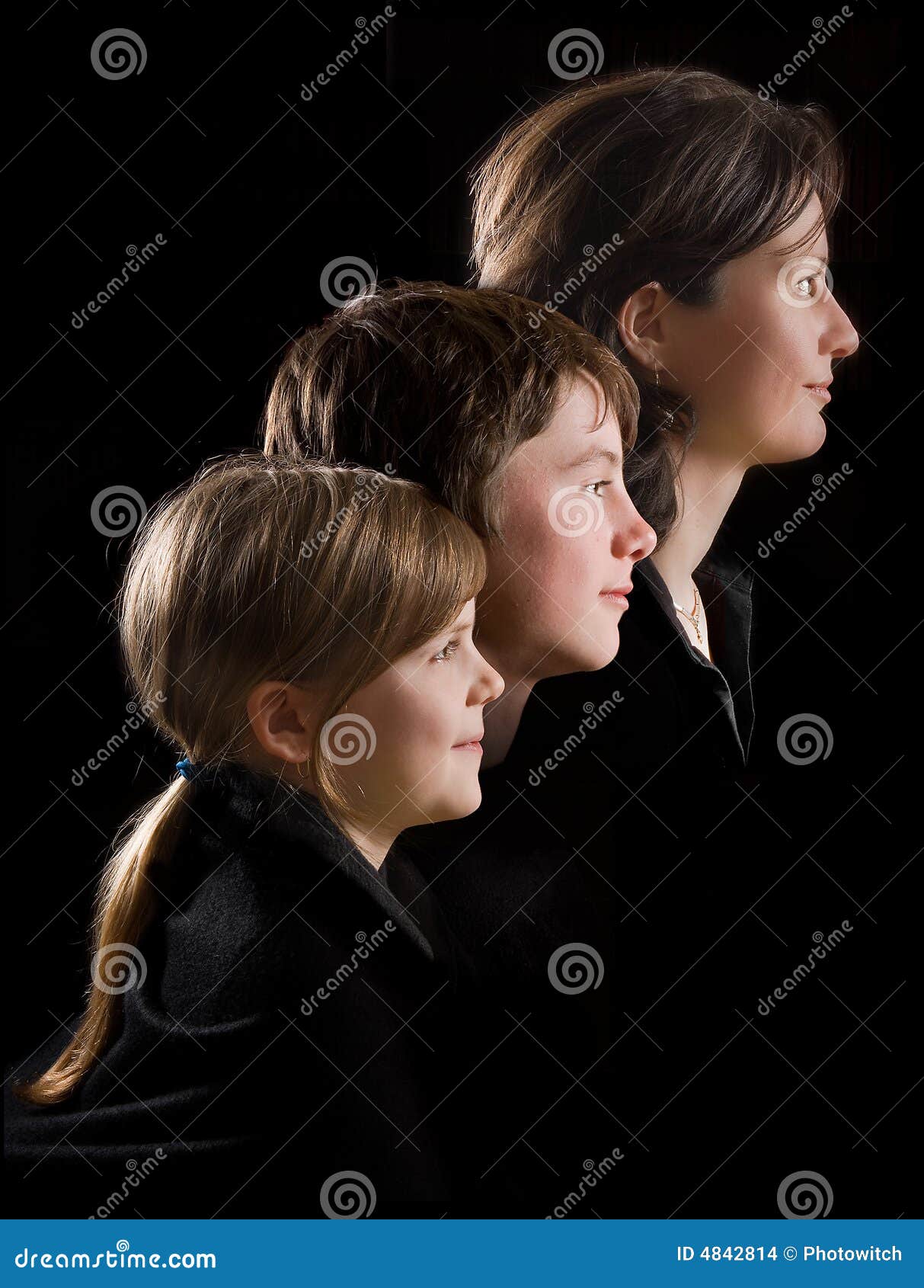 Single mother stock photo. Image of people, isolated, laughing - 4842814
