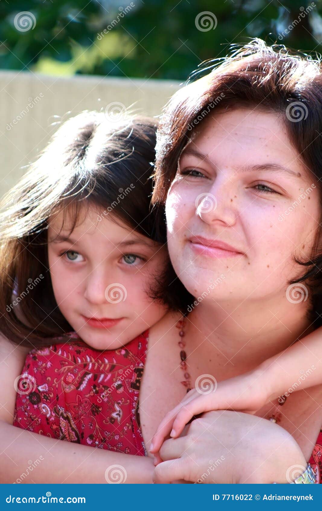 Single Mother and Daughter stock photo. Image of daughter - 7716022