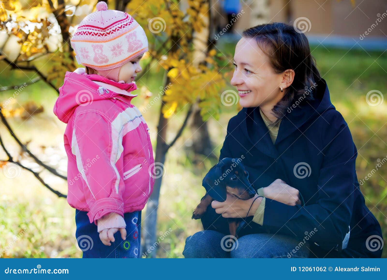 Single Mother Family Portrait Stock Photo - Image of women, smiling ...