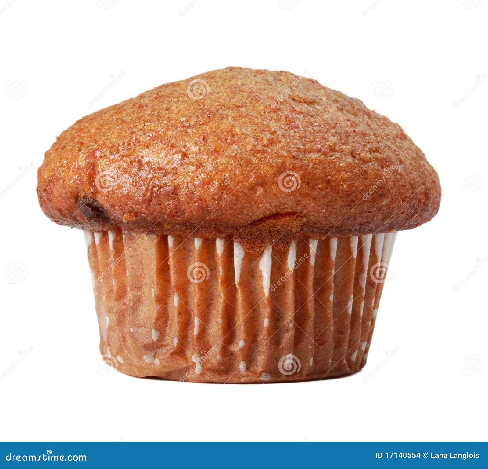 Single muffin stock photo. Image of paper, breakfast - 17140554
