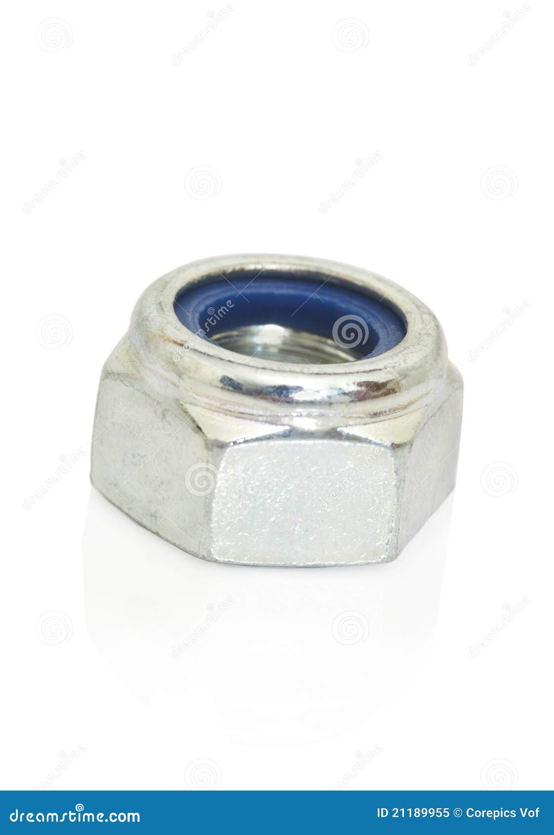 Single nut stock image. Image of tilted, metal, object - 21189955