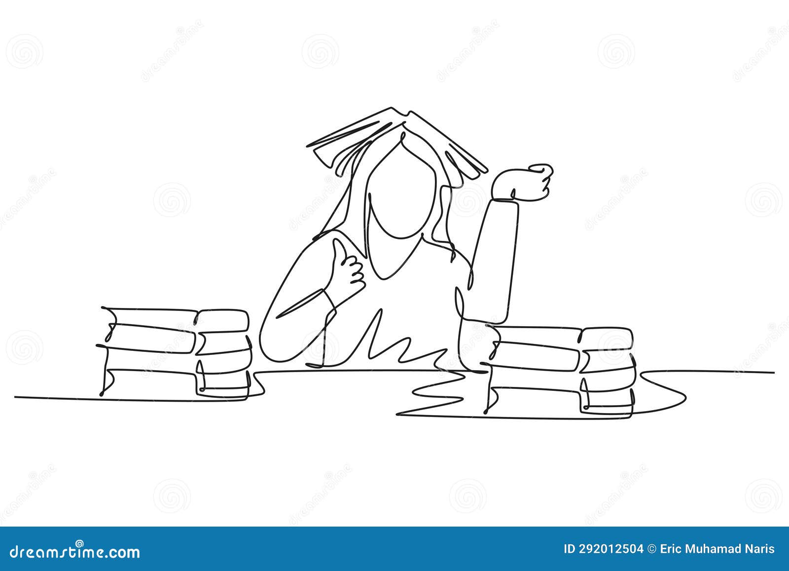 Boy Give A Thumb Up Standing On The Street With City Background Cartoon ...