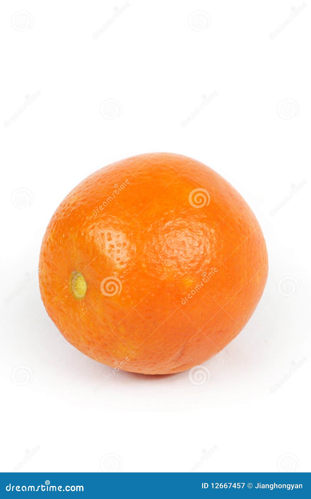 Single Orange stock image. Image of ananas, ripe, fresh - 12667457