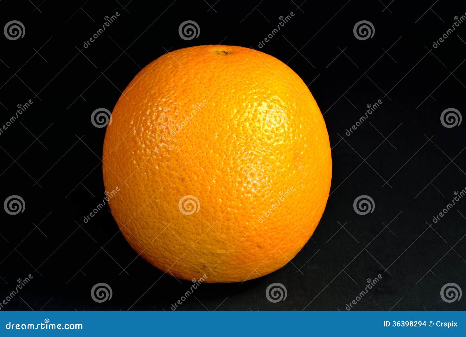 Single Orange stock photo. Image of sweet, tasty, ripe - 36398294
