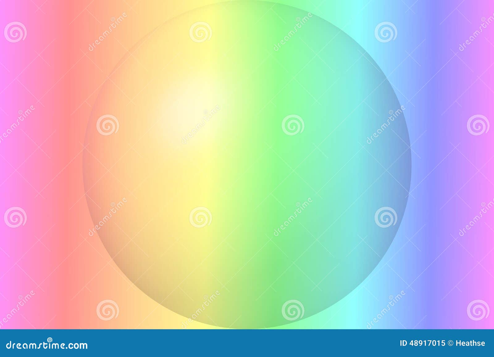 Single Pastel Bubble on Pastel Background Stock Illustration ...