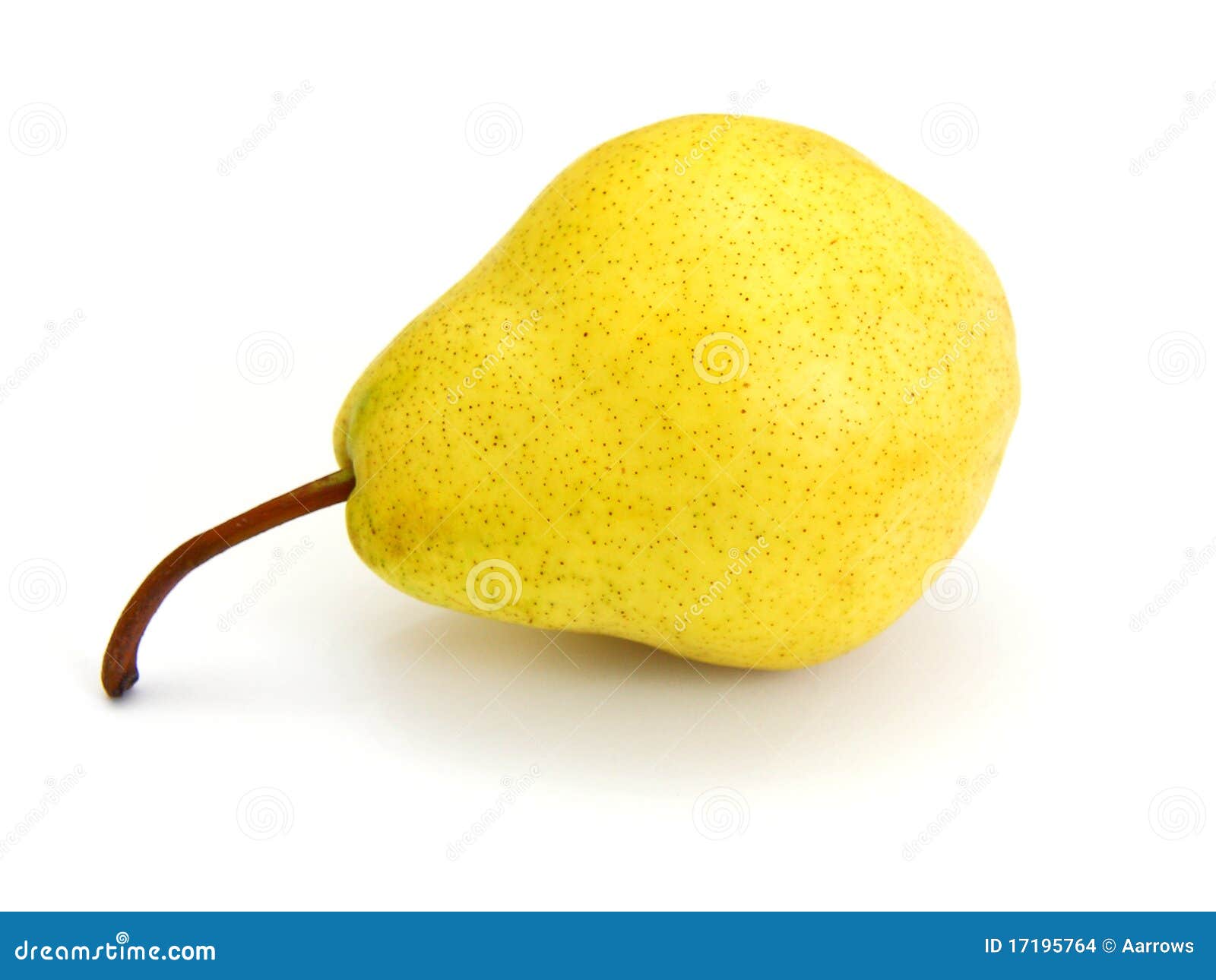 A single pear stock photo. Image of calorie, ripe, isolated - 17195764