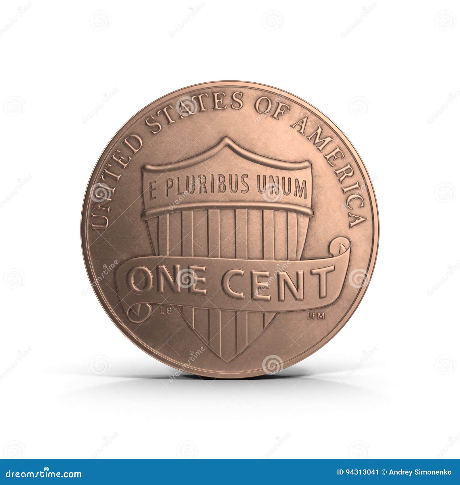 US Penny Abraham Lincoln Continuous Line Vector Graphic | CartoonDealer ...