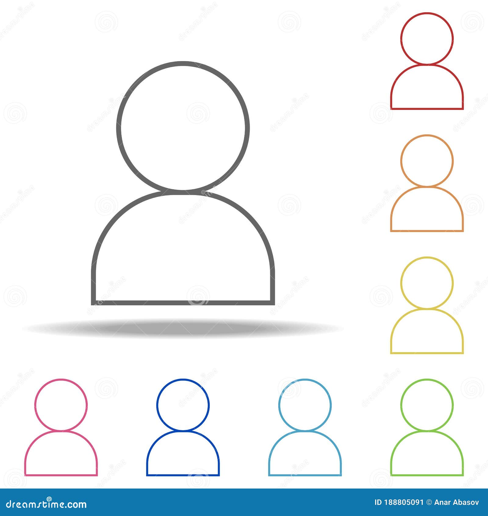 Individual Person Icon