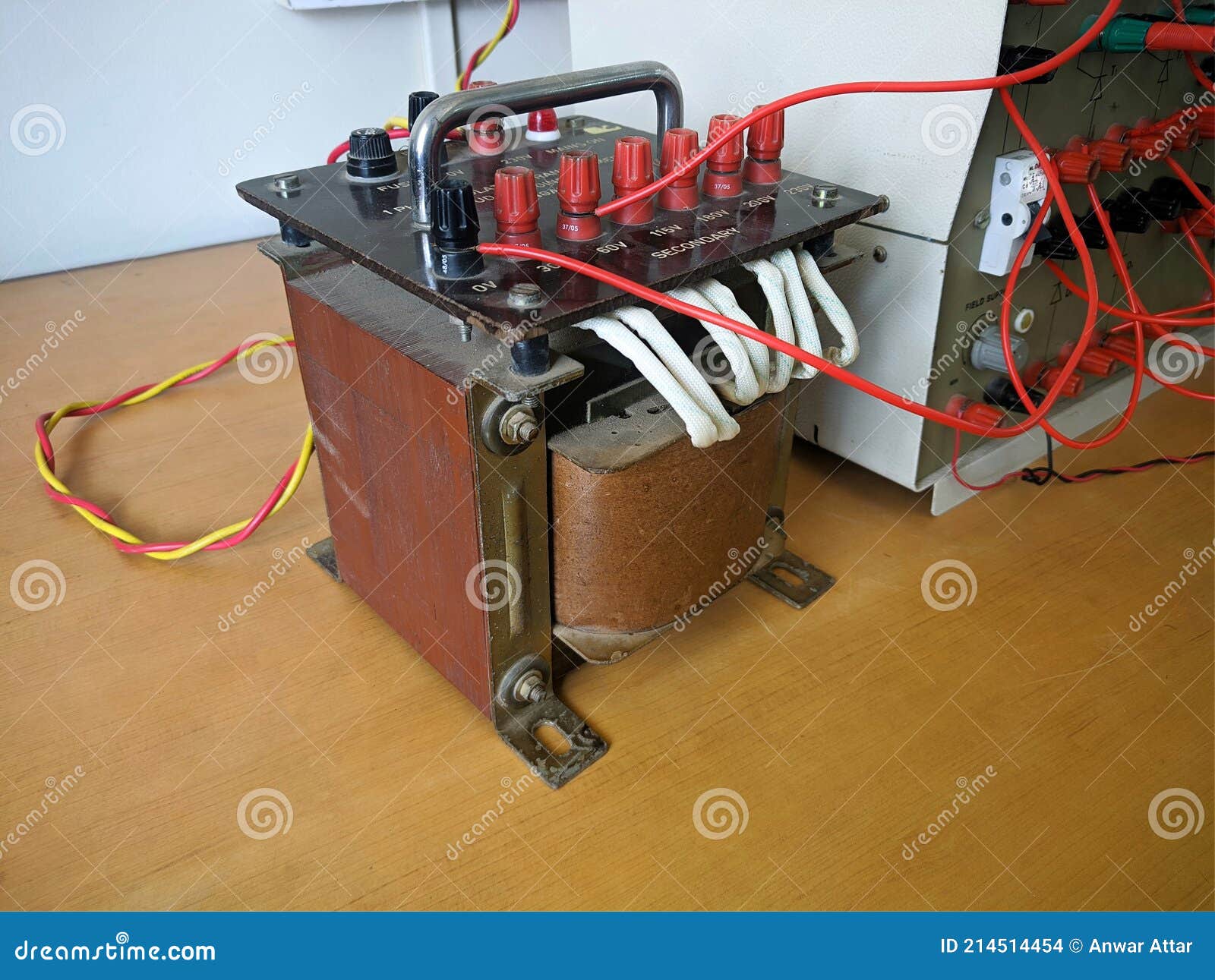 200 MVA Transformer Single Phase In A 500 KV Power System Royalty-Free ...