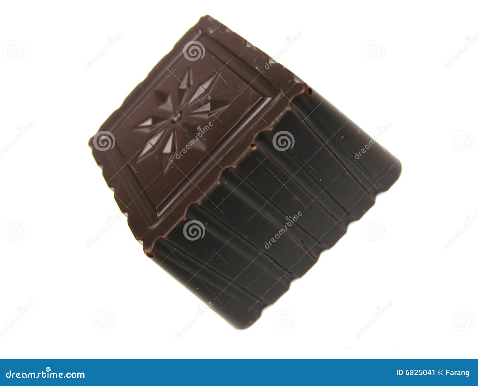 Single piece of chocolate stock image. Image of chocolates - 6825041