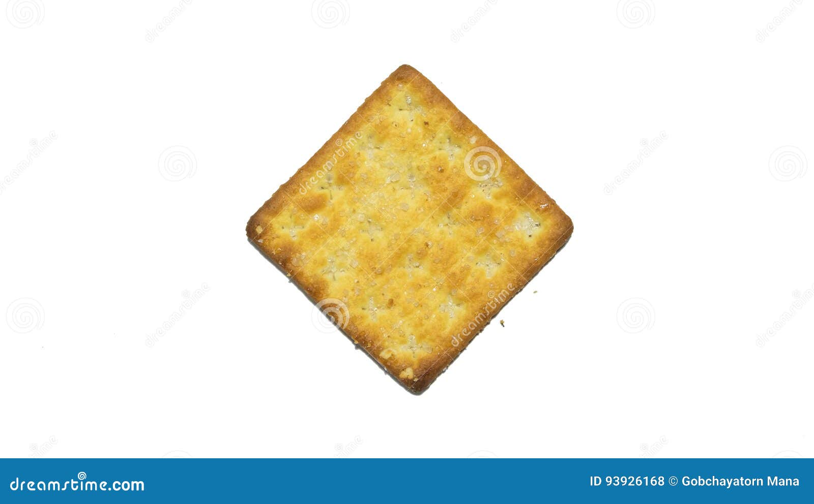Single Piece of Sugar Cracker Stock Photo - Image of texture, snack ...