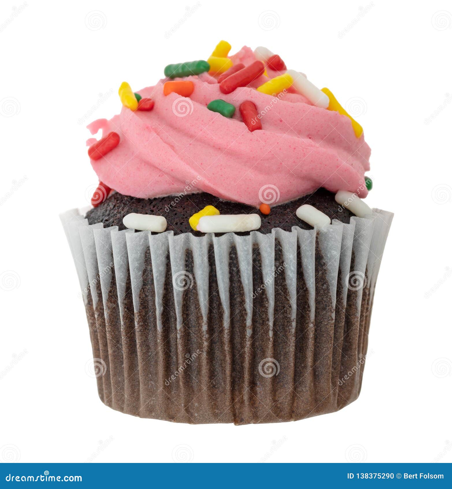 Cupcake On White 01 Stock Photography | CartoonDealer.com #75696368