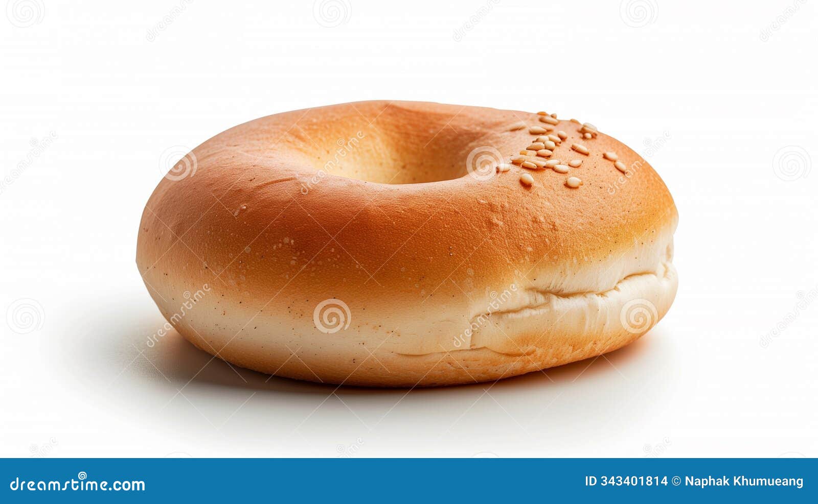 Simple Bagel Coloring Page For Kids Royalty-Free Cartoon ...