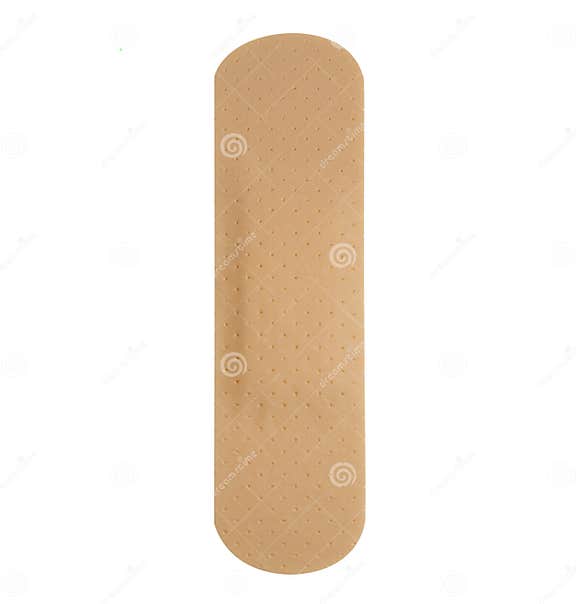 Single plaster band aid stock image. Image of band, healthcare - 8788435