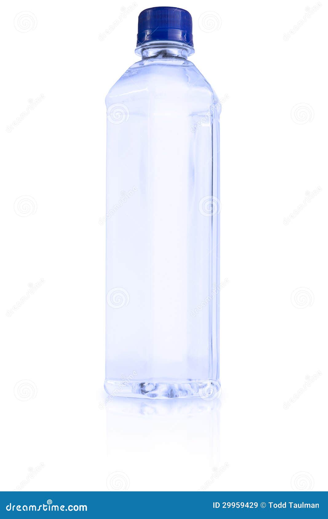 Single Bottle of Water stock image. Image of cool, refreshing - 29959429