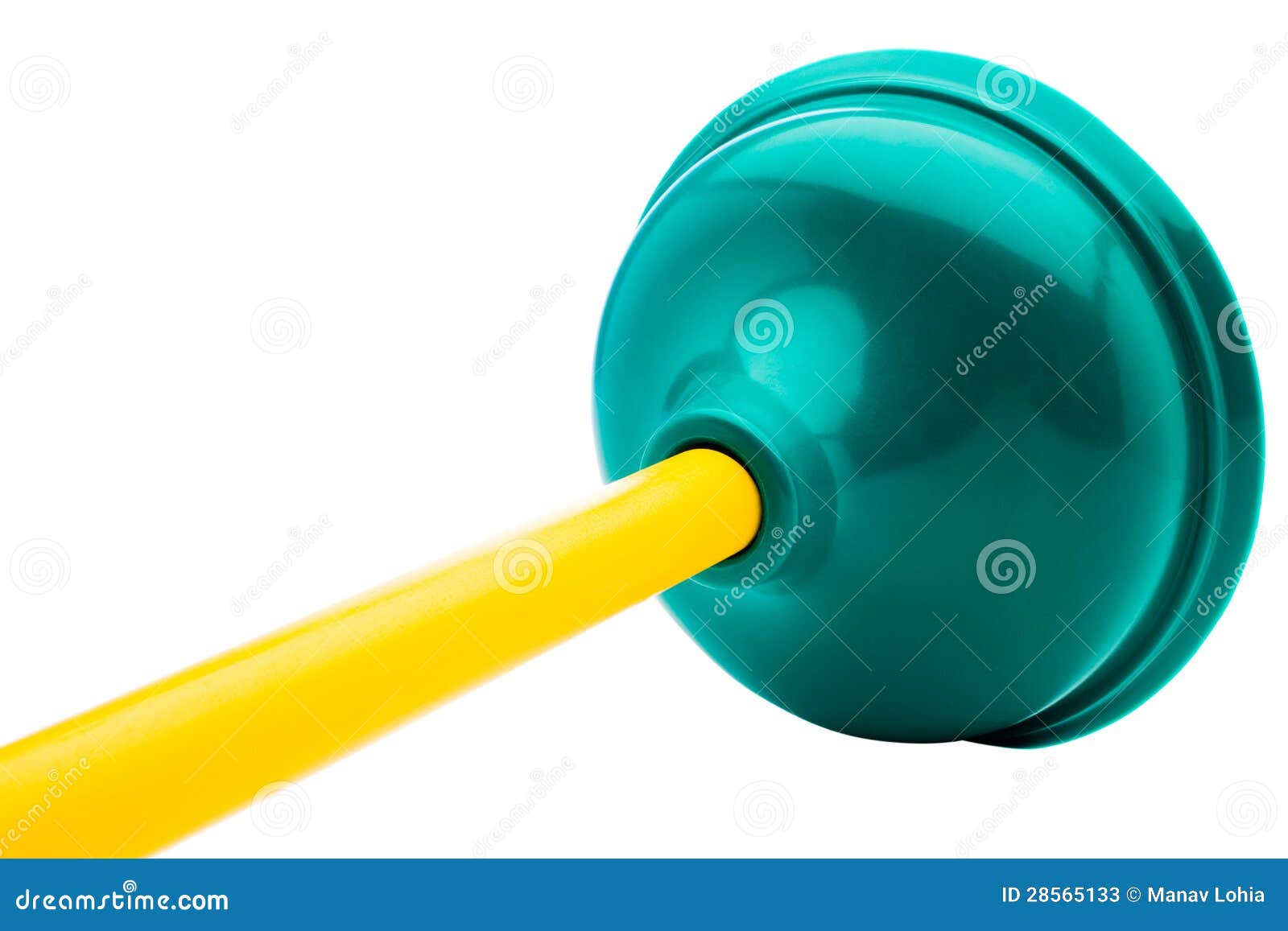 Single plunger stock image. Image of plunger, closeup - 28565133