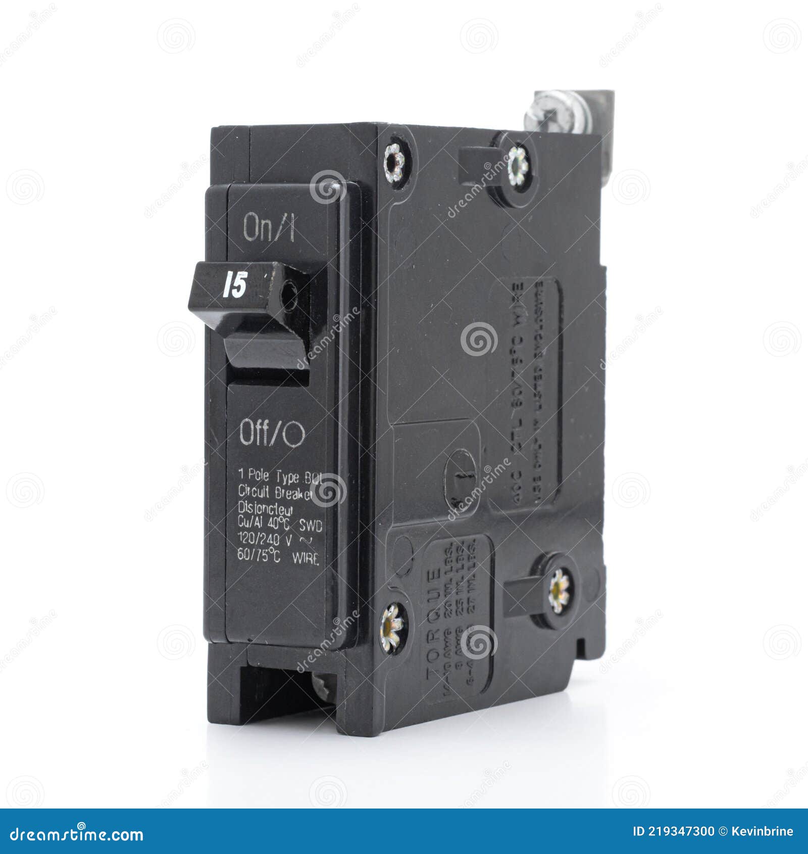 Circuit Breaker stock photo. Image of circuit, outlet - 219347300
