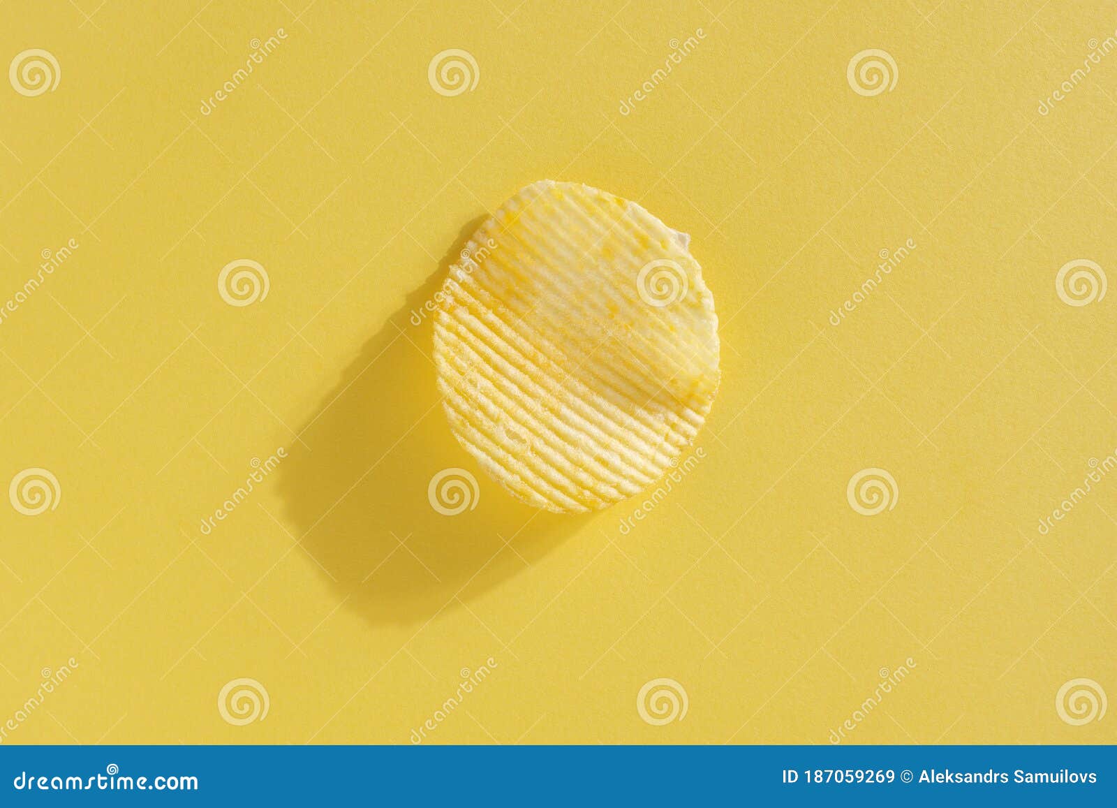 Single Potato Chips Royalty-Free Stock Photography | CartoonDealer.com ...