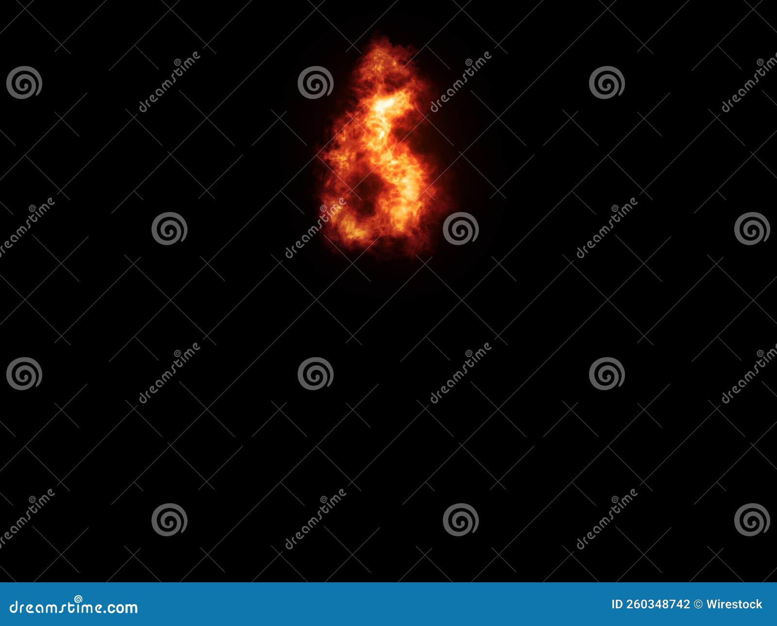 Single Quotation Mark Symbol in Red Flames on a Dark Background Stock ...