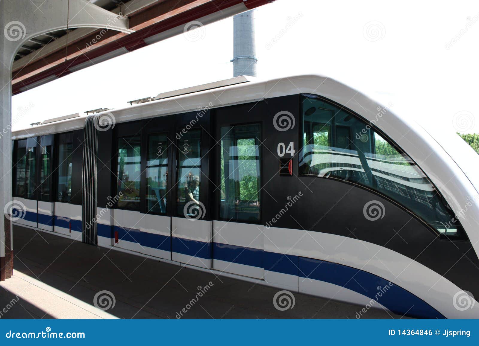 Single Rail Train in Moscow Editorial Photo - Image of transportation ...