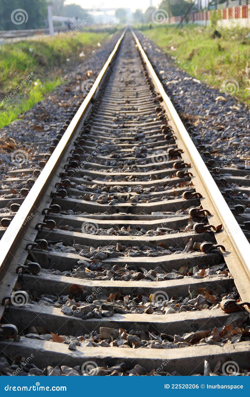 Single railroad stock photo. Image of direction, crossroad - 22520206