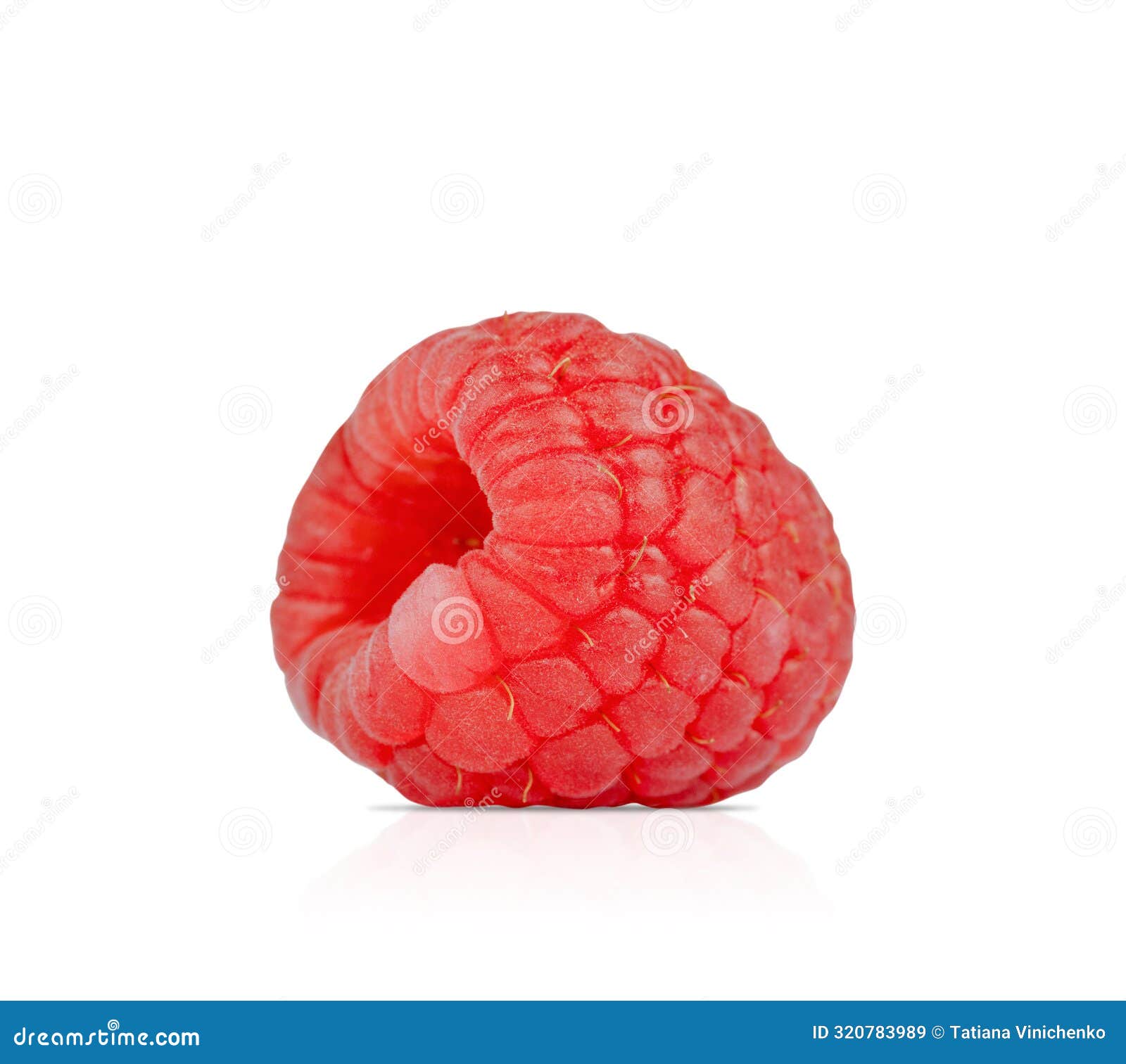 Single Raspberry Isolated stock image. Image of closeup - 320783989