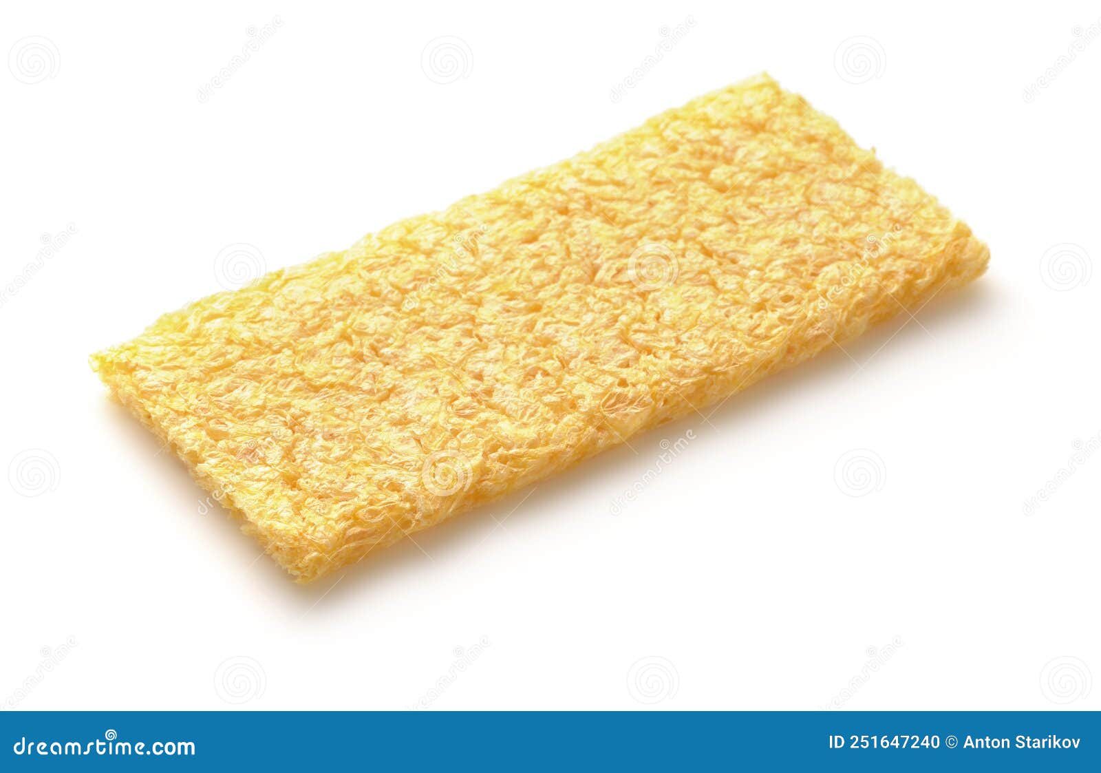 Single Rectangular Corn Crispbread Stock Photo - Image of food, crunchy ...
