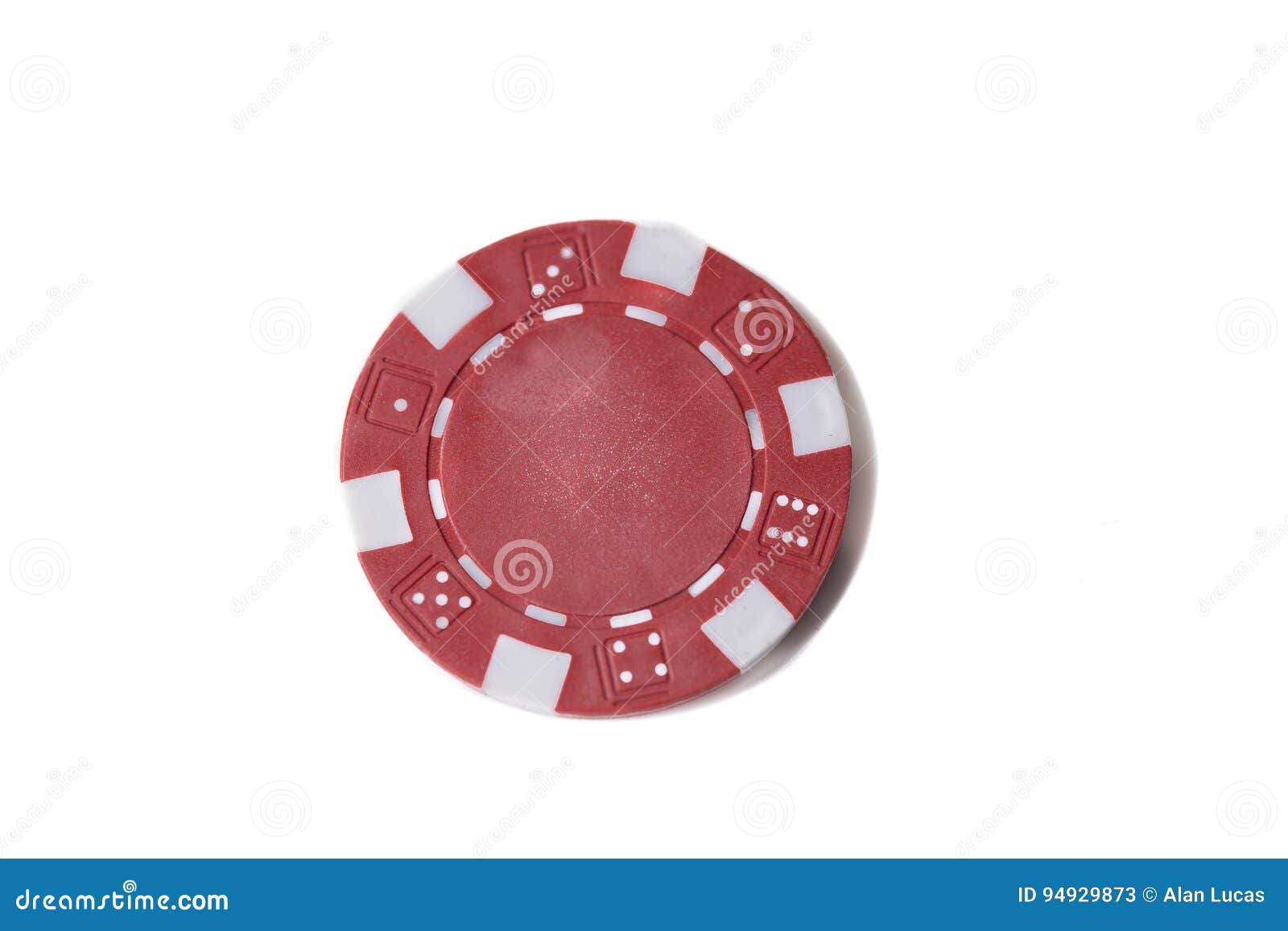 Single Red Chip stock image. Image of poker, recreation - 94929873