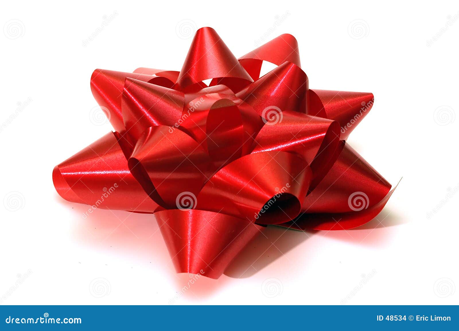 A single red christmas bow stock photo. Image of birthday - 48534