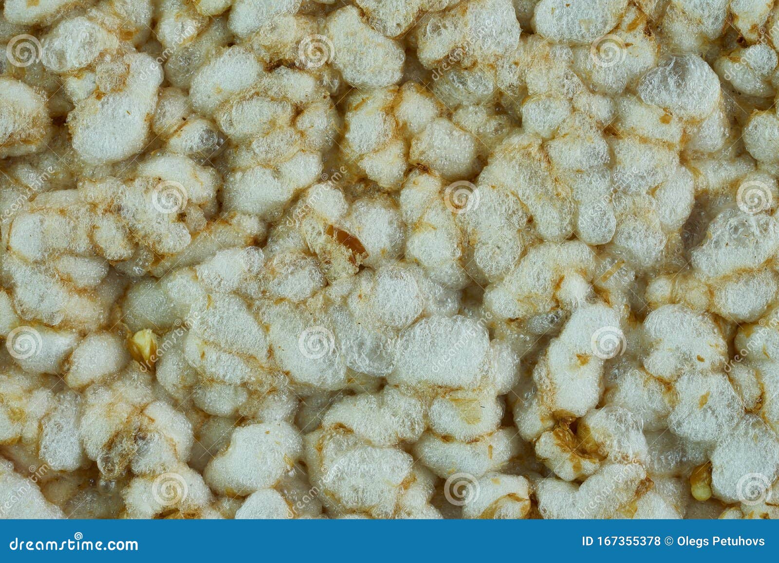 Single Rice Cake on the Red Background Stock Photo - Image of closeup ...