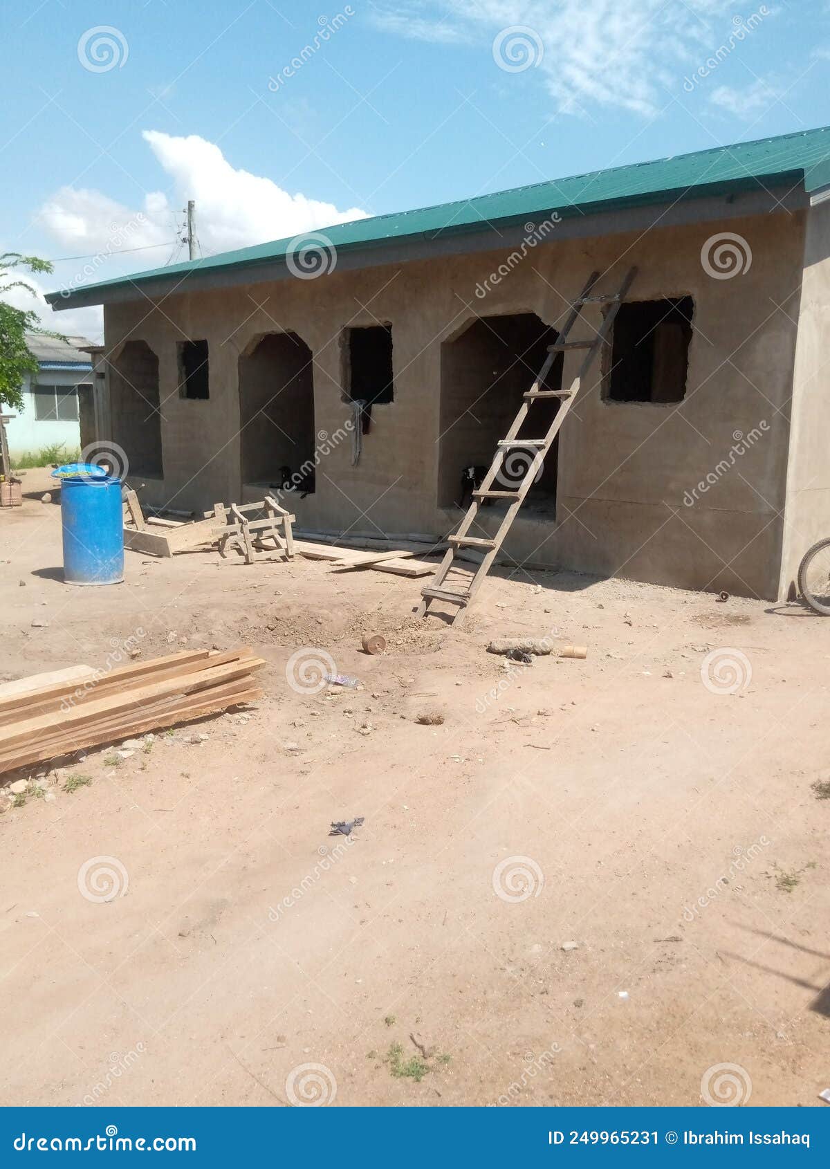 Single Room Self-contained Built Bigup Stock Image - Image of bigu ...