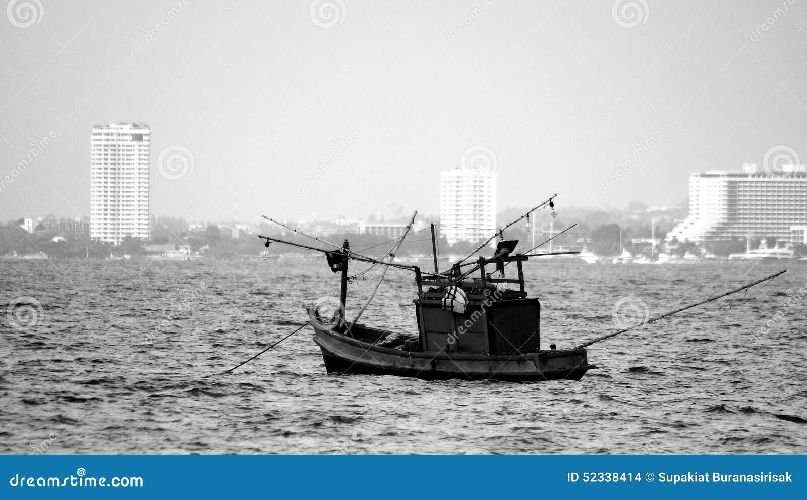 Single row boat stock photo. Image of relaxation, morning - 52338414
