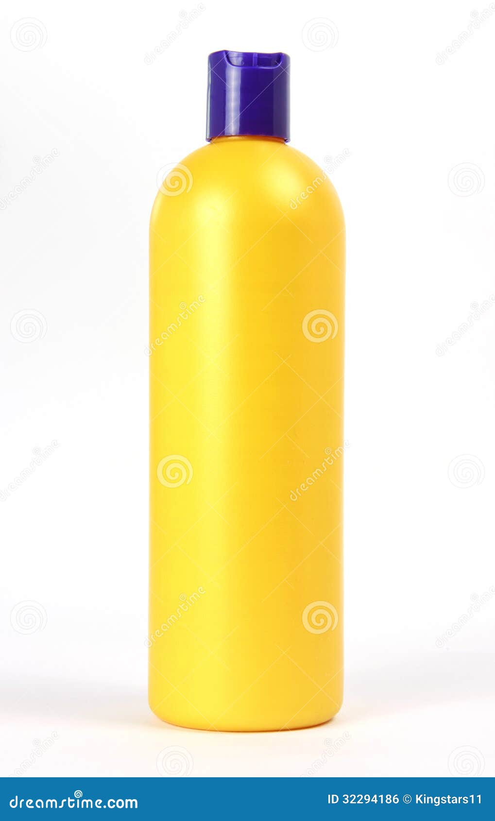 Single Shampoo Bottle in White Background Stock Photo - Image of bath ...