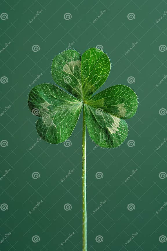 Green Shamrock Leaf stock illustration. Illustration of clover - 325449608