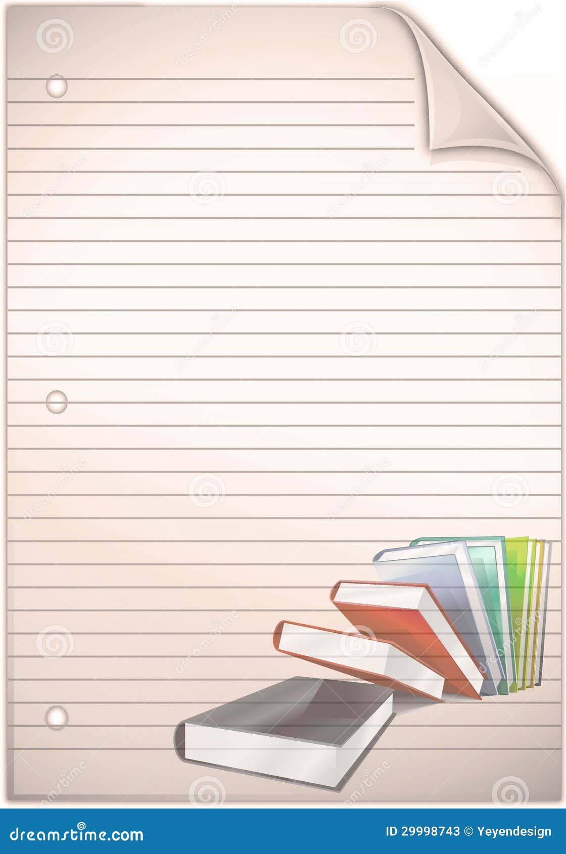 Lined Note Paper Background Texture Royalty-Free Stock Photography ...
