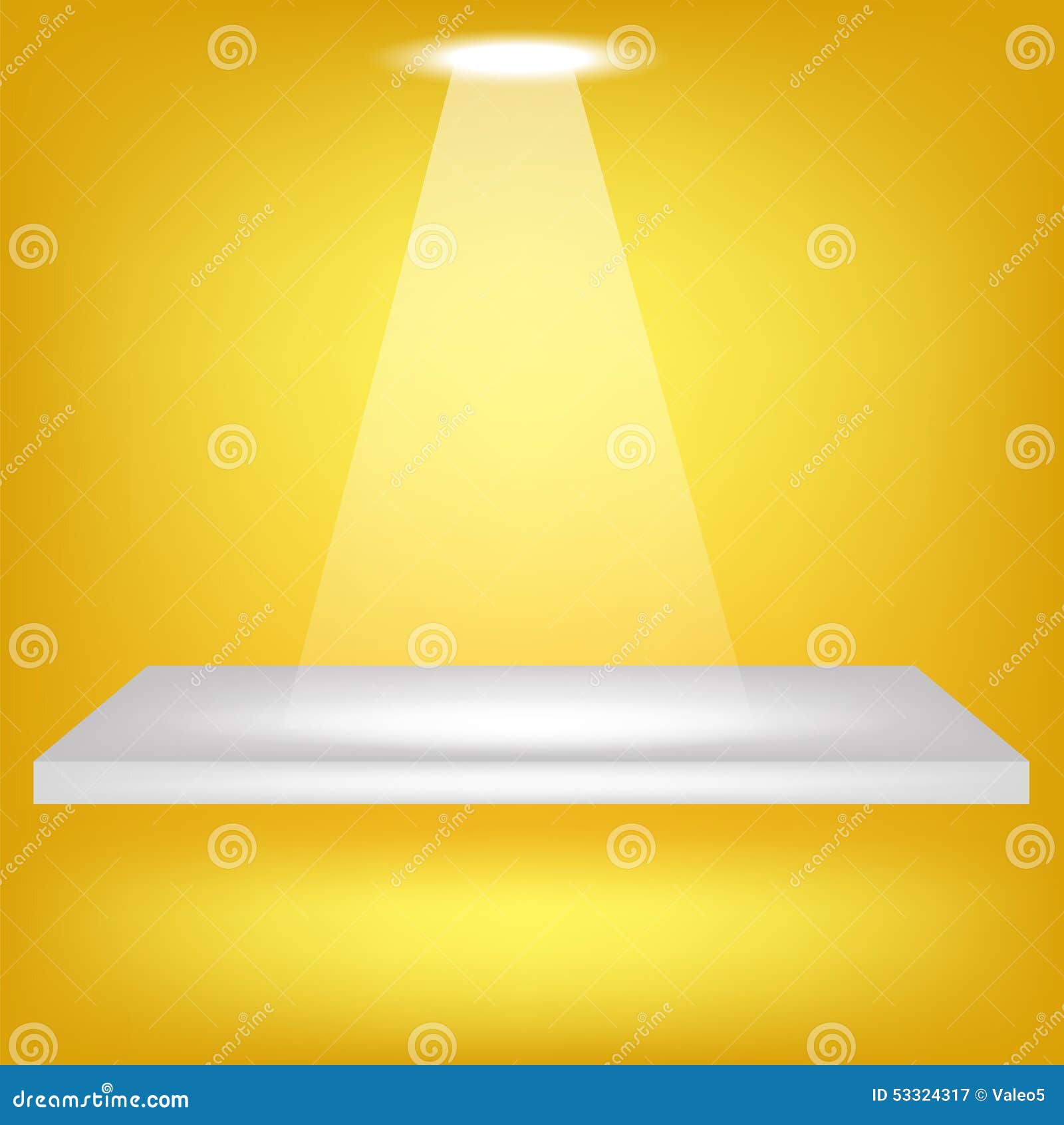 Single Shelf stock vector. Illustration of expansive - 53324317