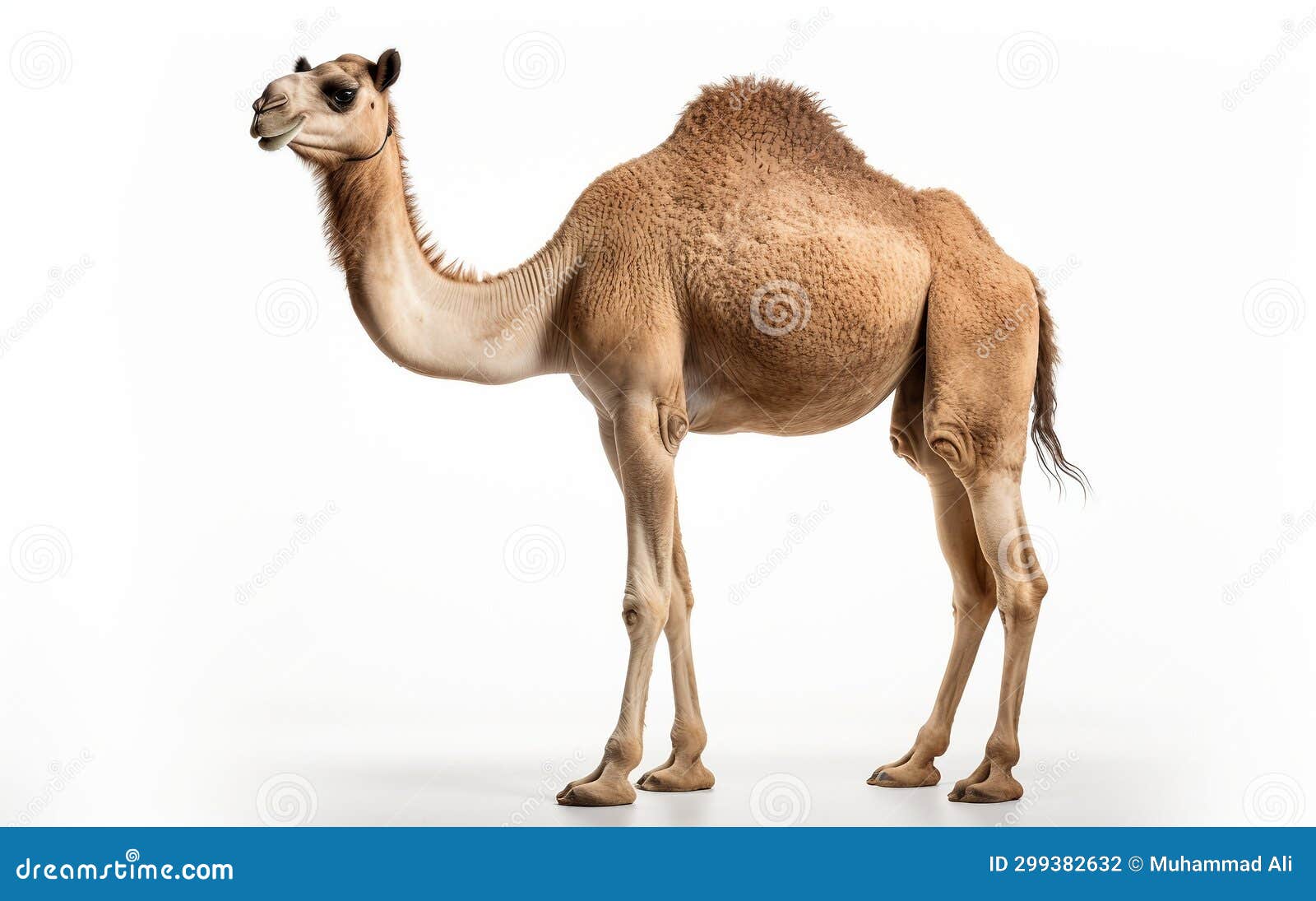 Camel On White Background: Magali Villeneuve Style Uhd Painted ...