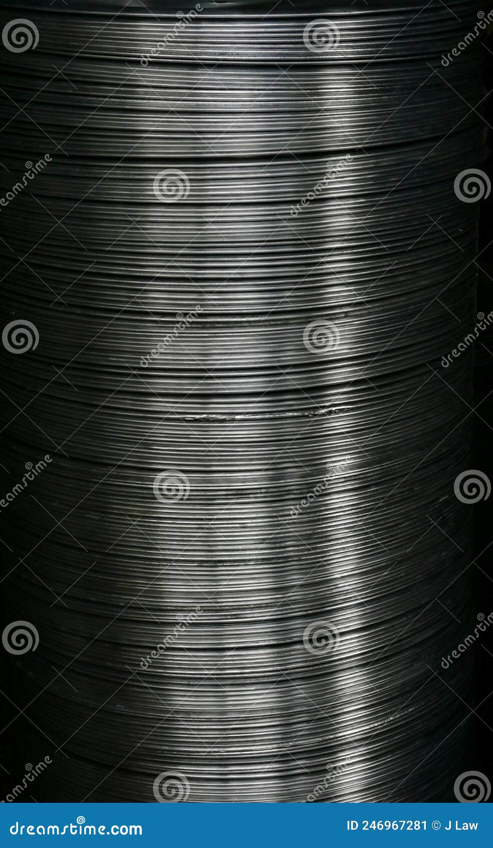 A Single Silver Coloured Metallic Stainless Steel Plates Stock ...