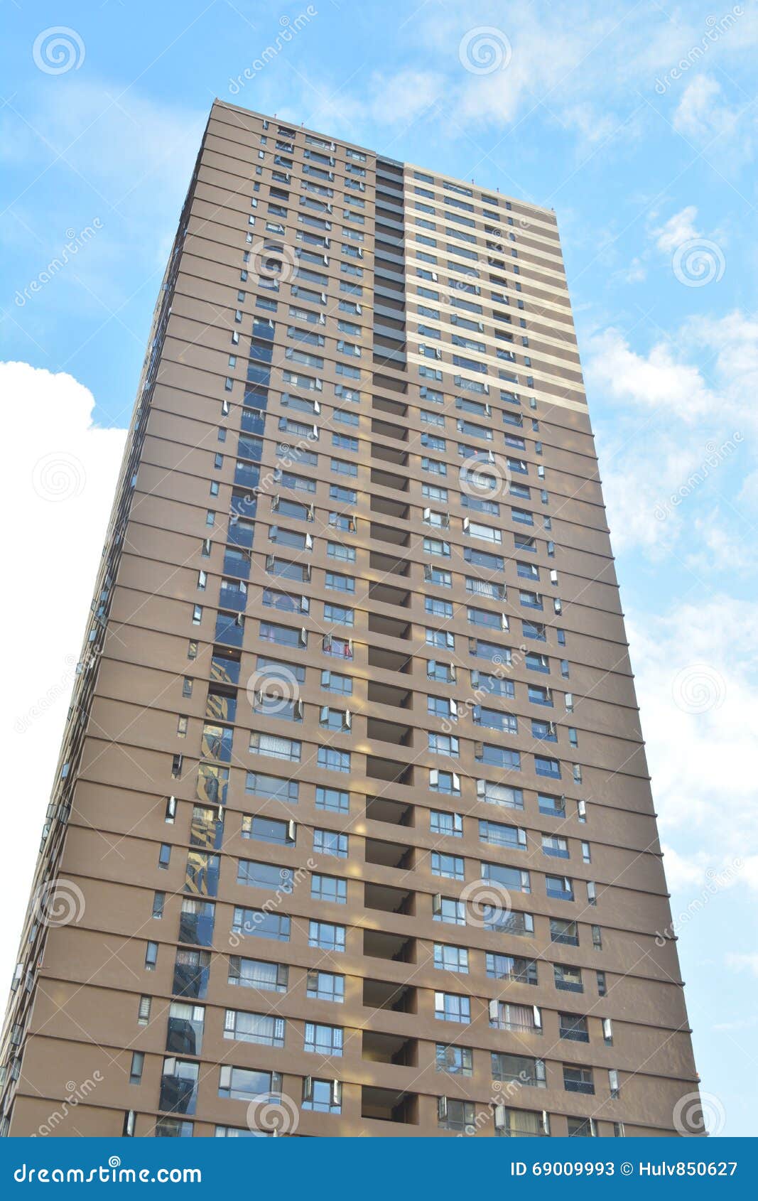Single Skyscraper building stock image. Image of business - 69009993