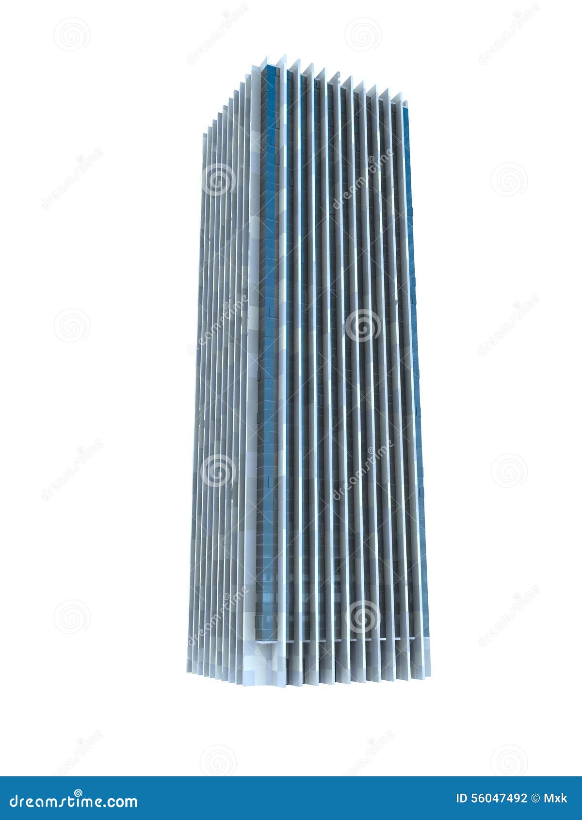 Single skyscraper stock photo. Image of single, building - 56047492