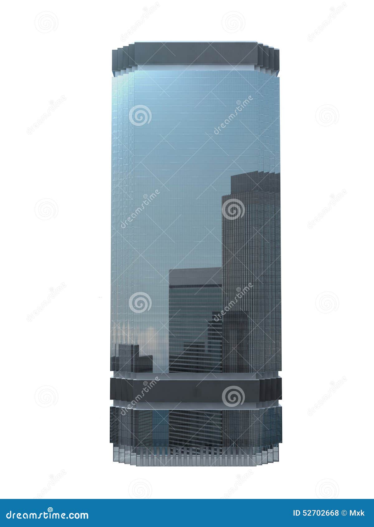 Single Skyscraper Stock Photography | CartoonDealer.com #56105120