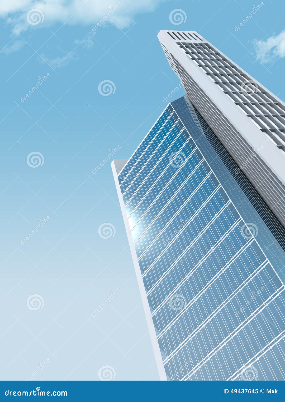 Single Skyscraper Stock Photography | CartoonDealer.com #56105120