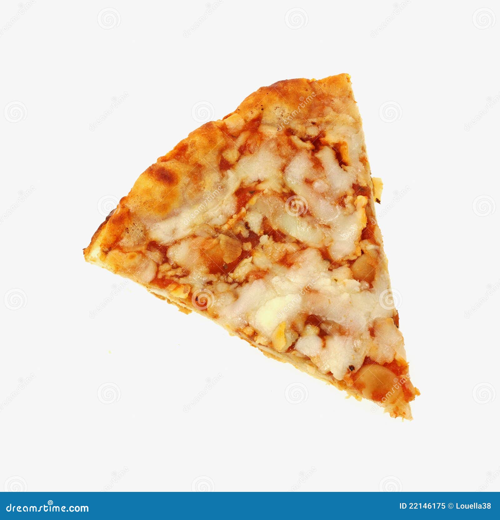 Single Slice Baked Cheese Pizza Stock Image - Image of food, cheese ...