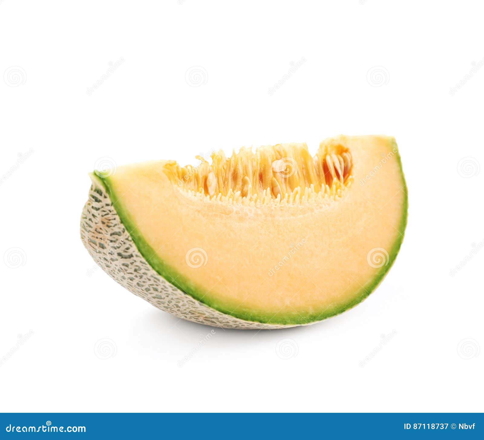 Single slice of a melon stock image. Image of cantaloupe - 87118737