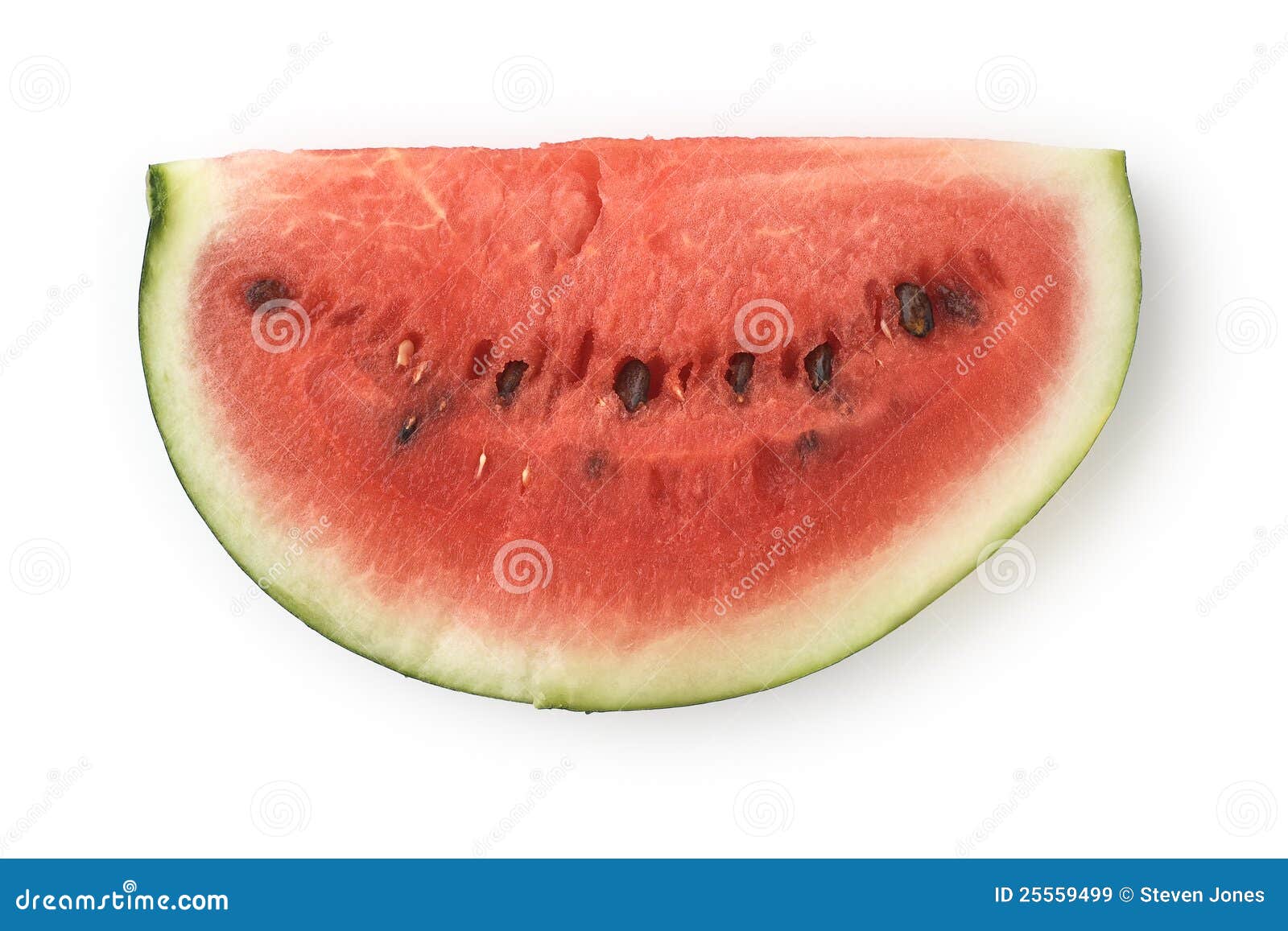 Single Slice of Watermelon stock image. Image of juicy - 25559499