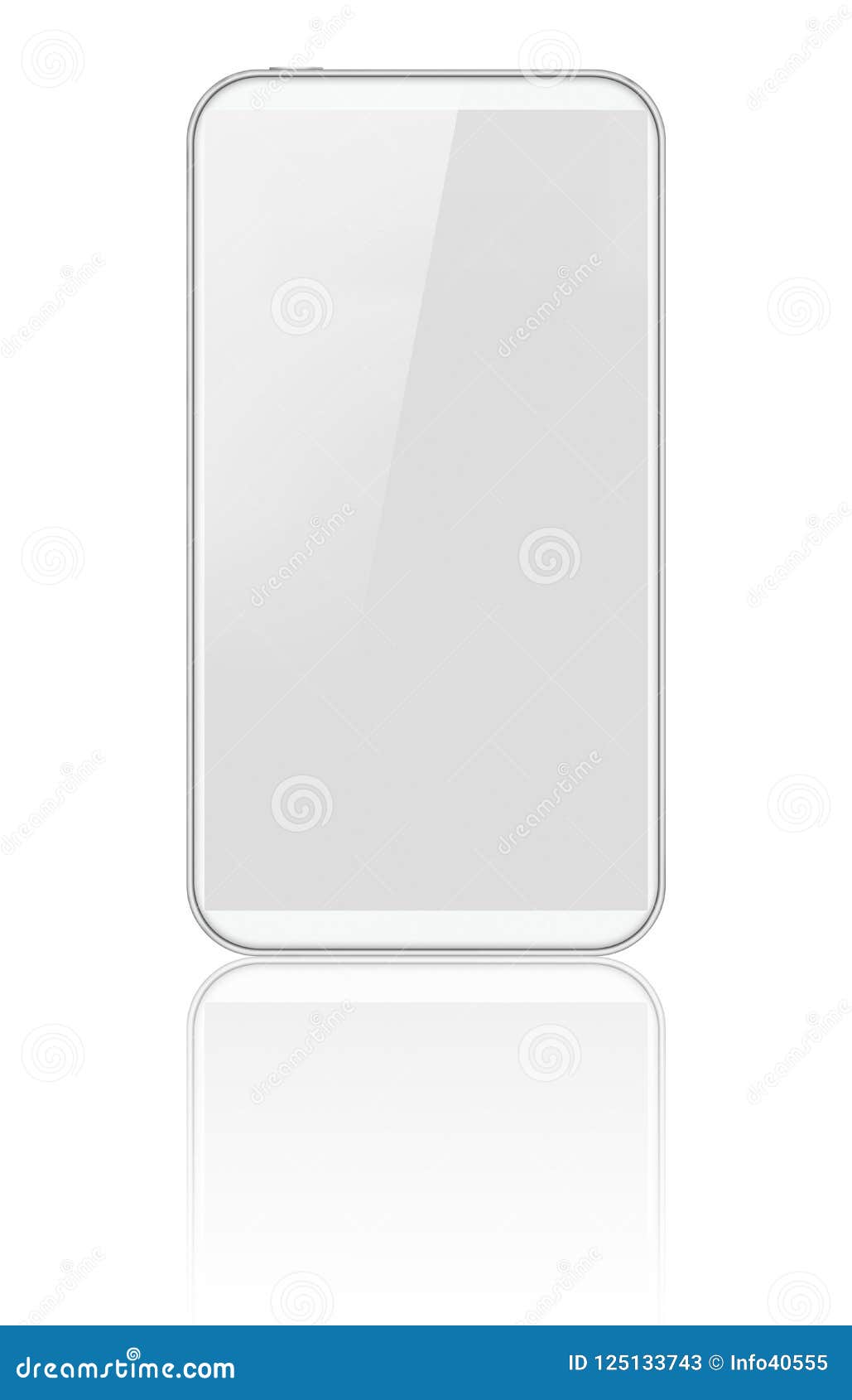 Single smartphone isolated stock image. Image of background - 125133743
