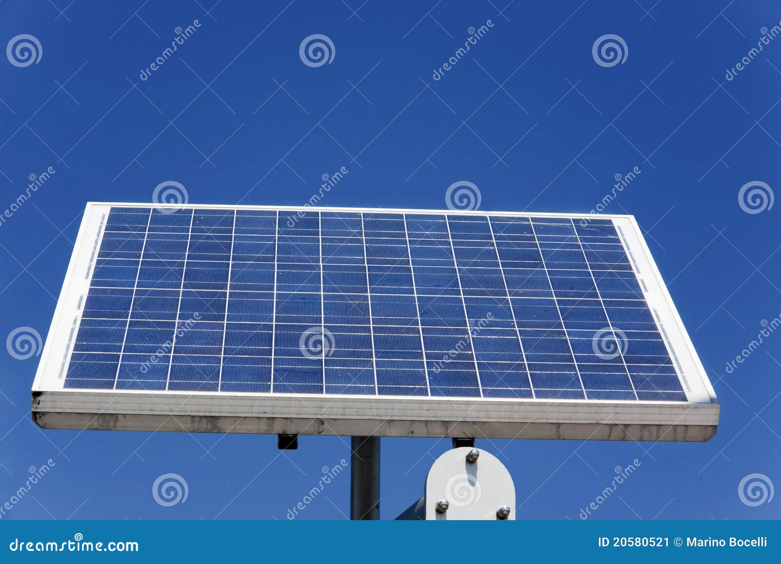 Single solar panels stock image. Image of installing - 20580521