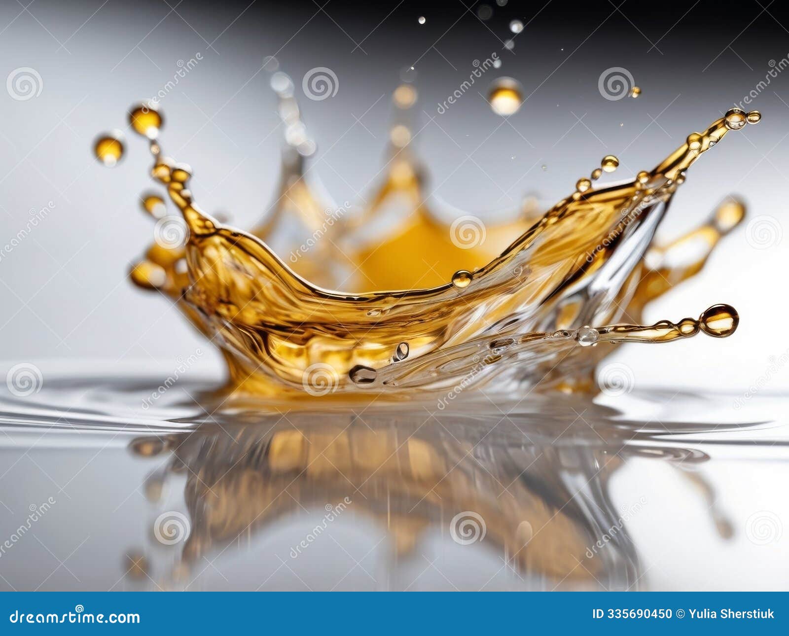 A Single Splash of Water on a White Surface. Stock Photo - Image of ...