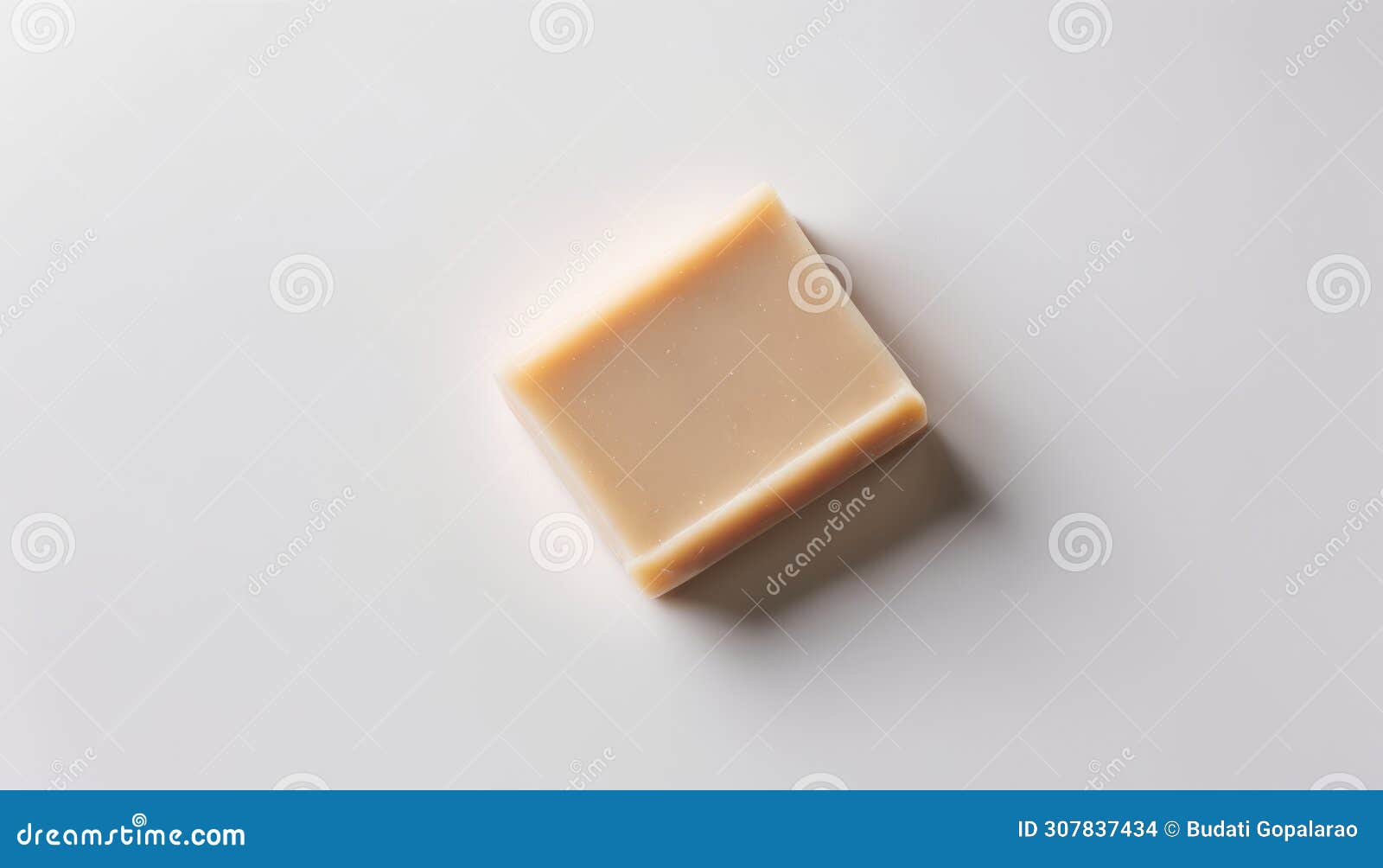 A Single Square of Cheese, Ready To Melt Stock Illustration ...