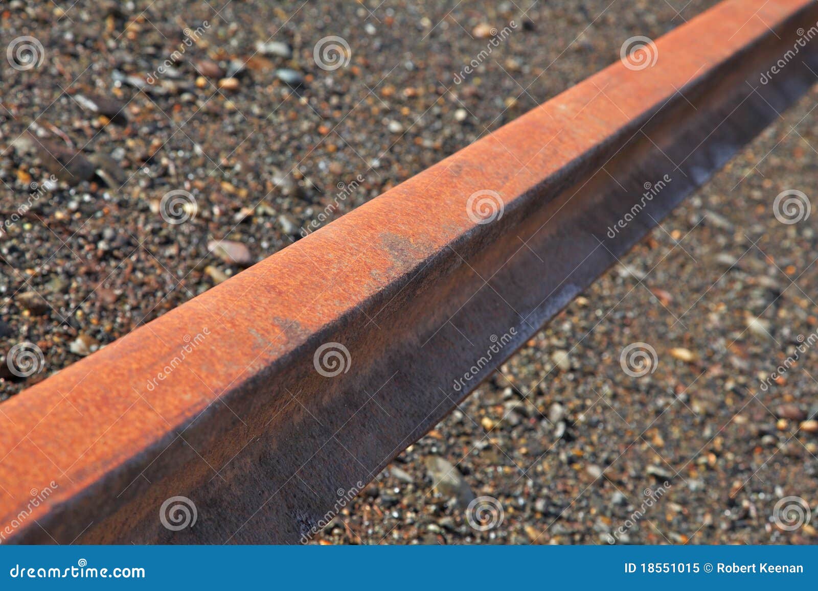 Single Steel Rail Beam Stock Photo | CartoonDealer.com #18551015